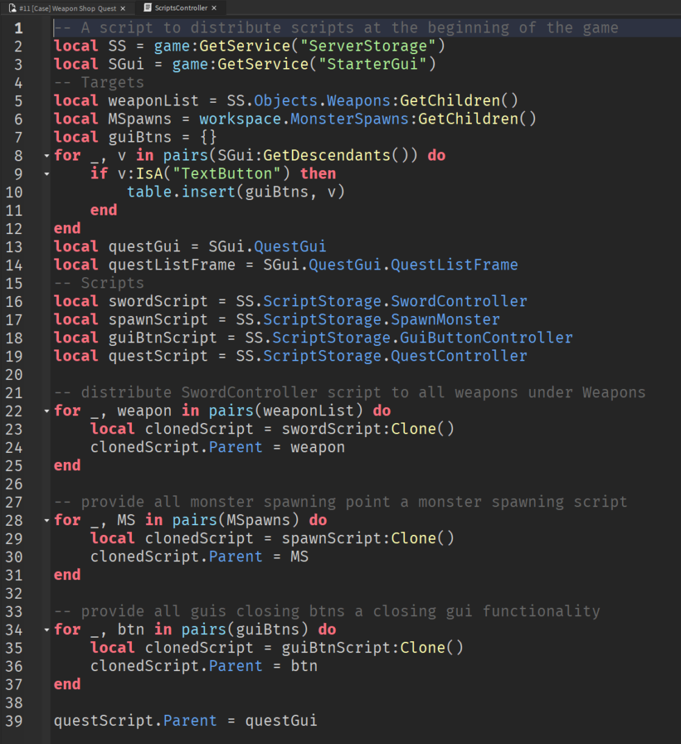 #11 [Roblox Lesson] RPG その6：武器屋とクエストシステム | Robloxfun